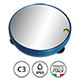 RPLC SERIES SINGLE-CELL ROUND PLATFORMS